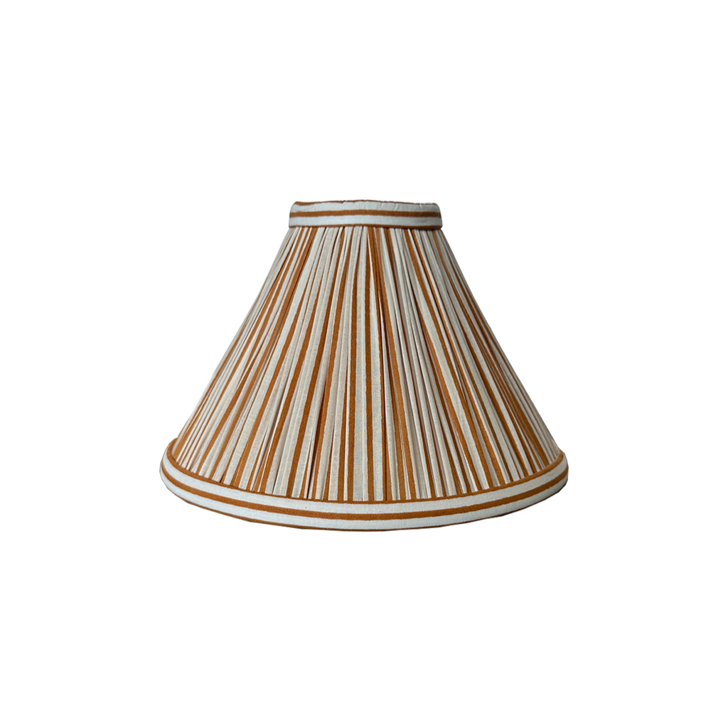 9 Inch Pleated Linen Lampshade – Heirloom Artifacts